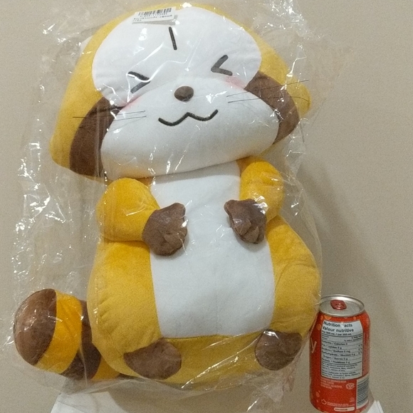 Nippon Animation | Toys | Huge Puchi Rascal The Raccoon Plush | Poshmark